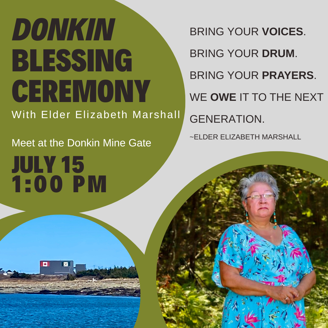 Donkin Mine: Blessing Ceremony for the Lands and Waters